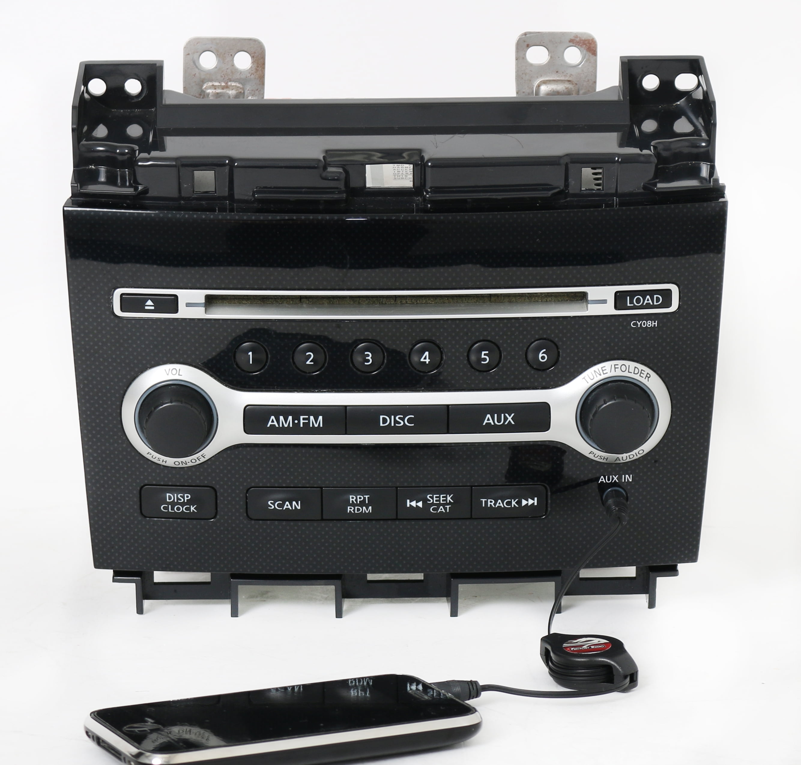 Restored 2011 Nissan Maxima Radio AM FM 6 Disc MP3 CD Player 28185ZX76A ...