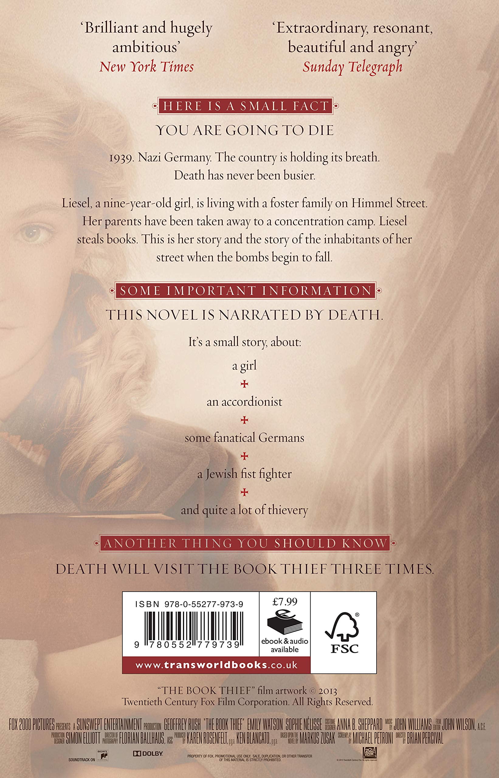 The Book Thief Movie Death