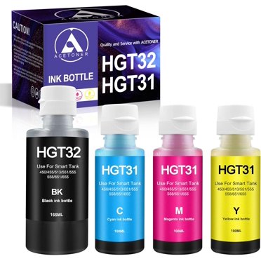 OCProducts Compatible Ink Replacement for HP 31 for Smart Tank 5000 ...