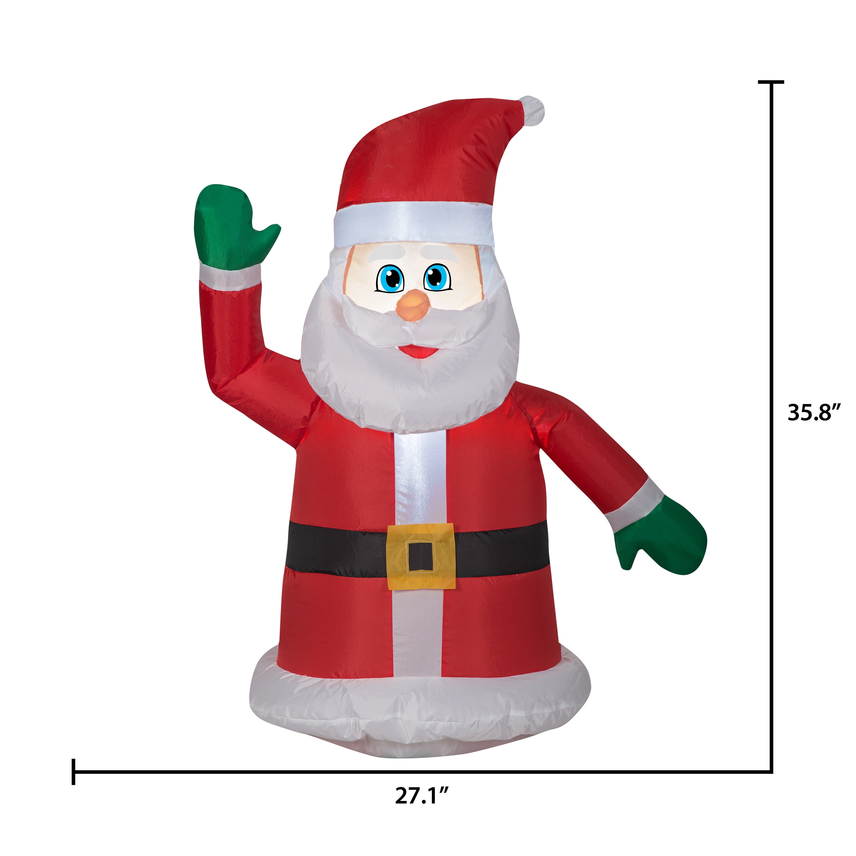 Buy Airblown Inflatable 3 Foot Santa Car Buddy Online at Lowest Price ...