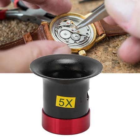 LYUMO Watch Loupe,Watchmakers Repair Eye Loupe,Watch Loupe 5x ...