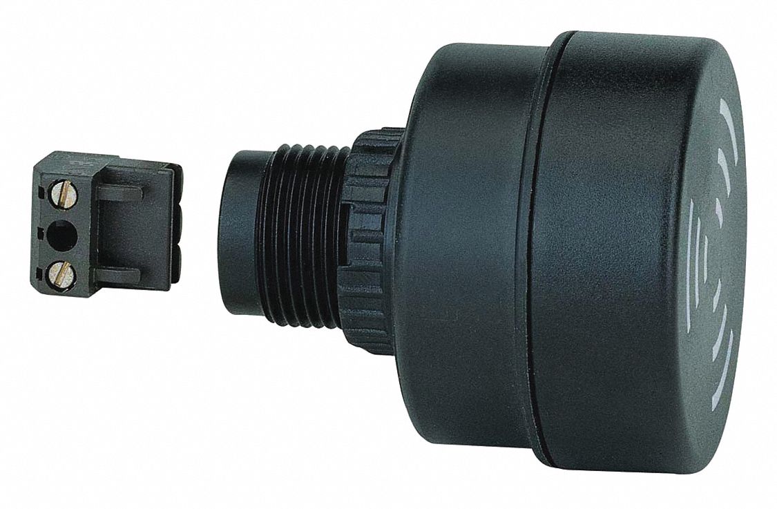 Werma Buzzer,24VAC/DC,Black,2-3/64" W,IP65 10901075 - Walmart.com