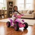 6V Kids ATV Electric Quad 4 Wheeler Ride On Car for Toddlers 2-5, LED ...