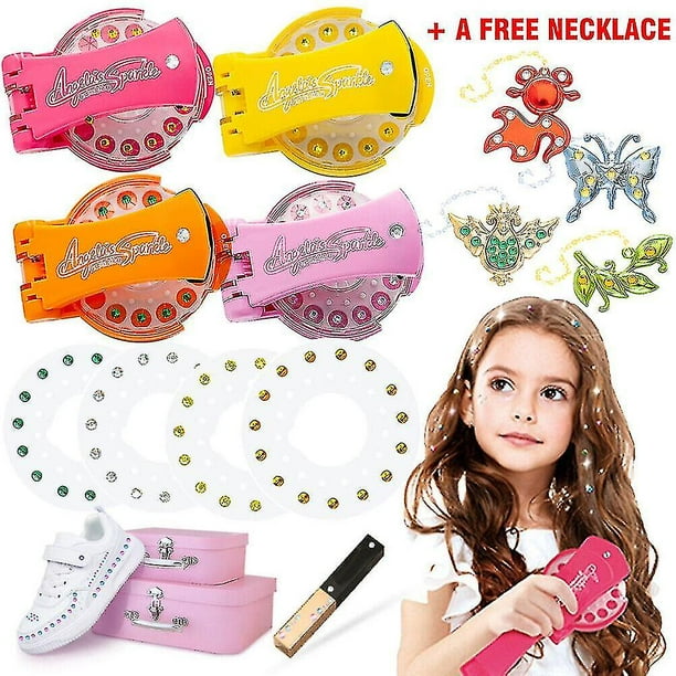 Hair Bedazzler With 360 Pieces Hair Gems/diy Necklace, Bling Hair Gems ...