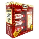 MSRF Movie Night Popcorn Kit with 4 Seasoning Salts - 13.2oz, Perfect ...