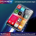 MUSICOZY 128GB Support MP3 Player, 2.4 Inch Touch Screen, Bluetooth ...