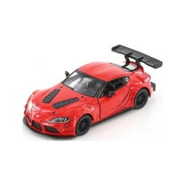Toyota GR Supra Racing Concept , Red - Kinsmart 5421D - 1/36 scale ...