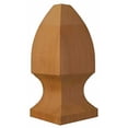 Island Post Cap French Gothic Post Finial for 4x4 Wood Posts, Western ...
