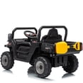 Zukpow 12V Ride on Toys with Remote, Ride on Dump Truck for Kids ...