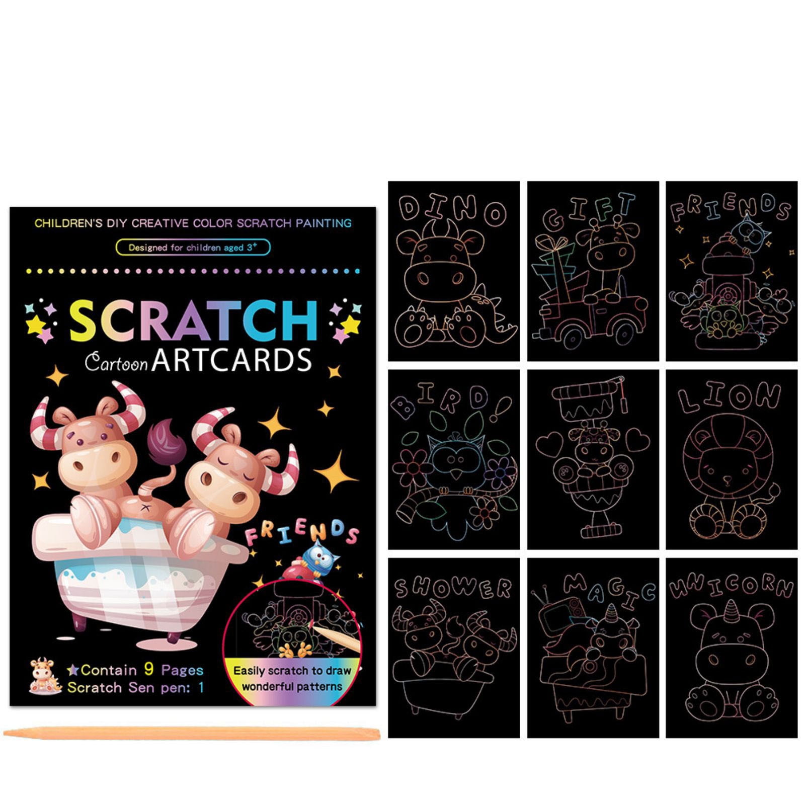 Click here for Dptalr Scratch Paper Art  Colorful Drawing Art Boo... prices