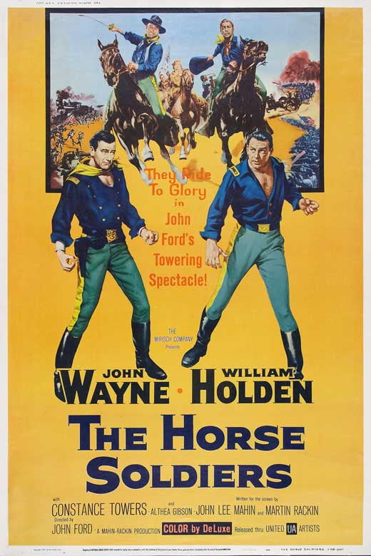 The Horse Soldiers - movie POSTER (Style E) (27" x 40") (1959 ...