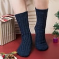 Loritta 5 Pairs Warm Wool Socks for Women, Thick Knit Thermal Crew ...