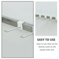 NICEXMAS 6PCS Supermarket Goods Shelf Hook Commodity Display Hook ...