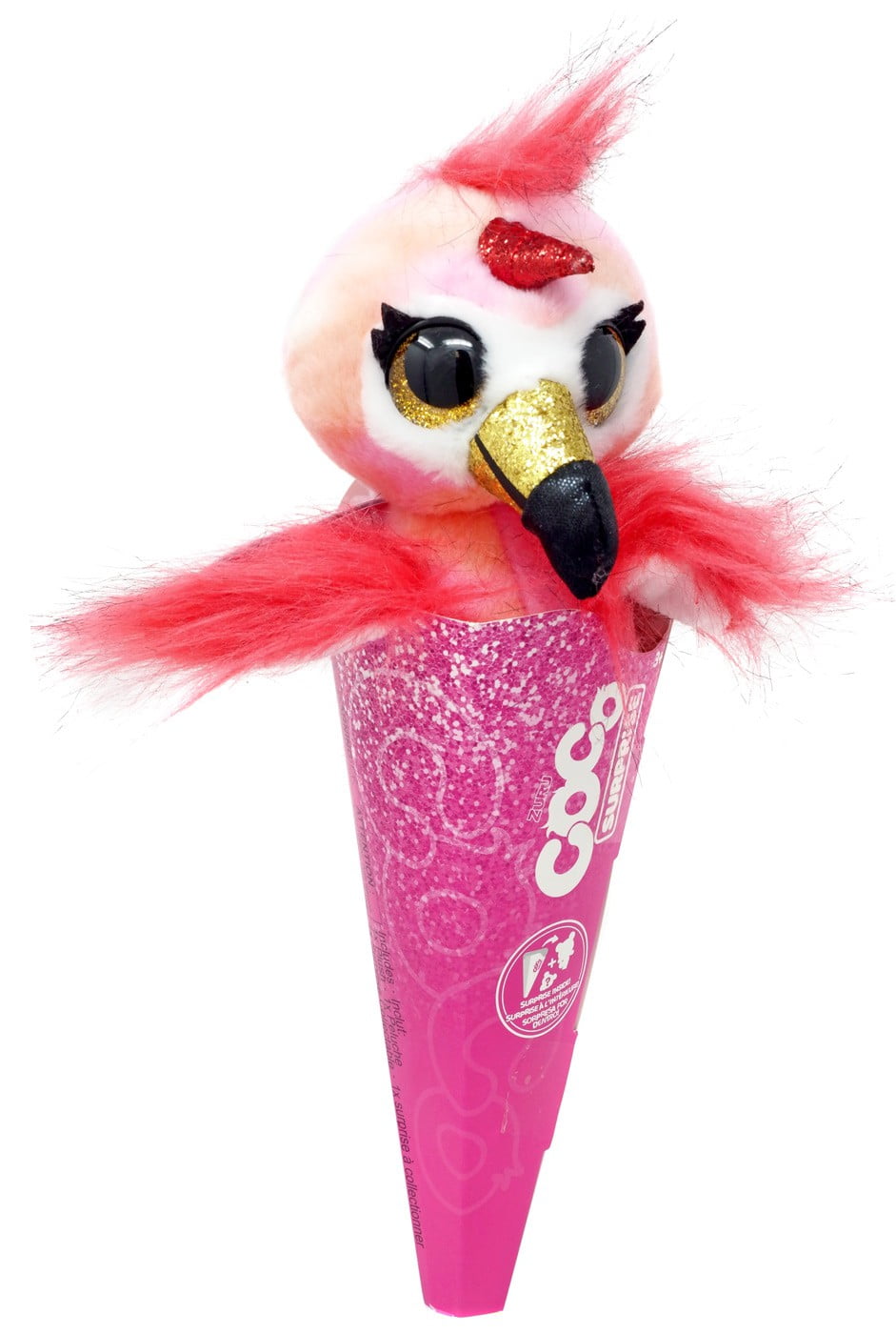 Coco Cones Surprise Hop Plush [Flamingo] - Walmart.com
