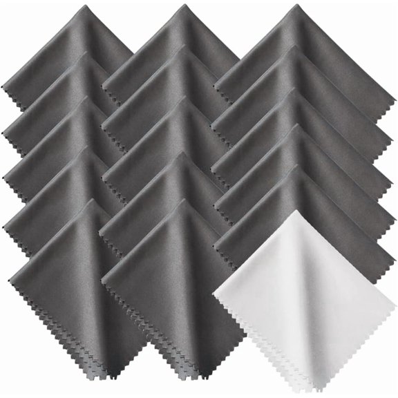 Lupin Microfiber Cleaning Cloths, 6 PACK [Small] Premium Ultra Lint ...