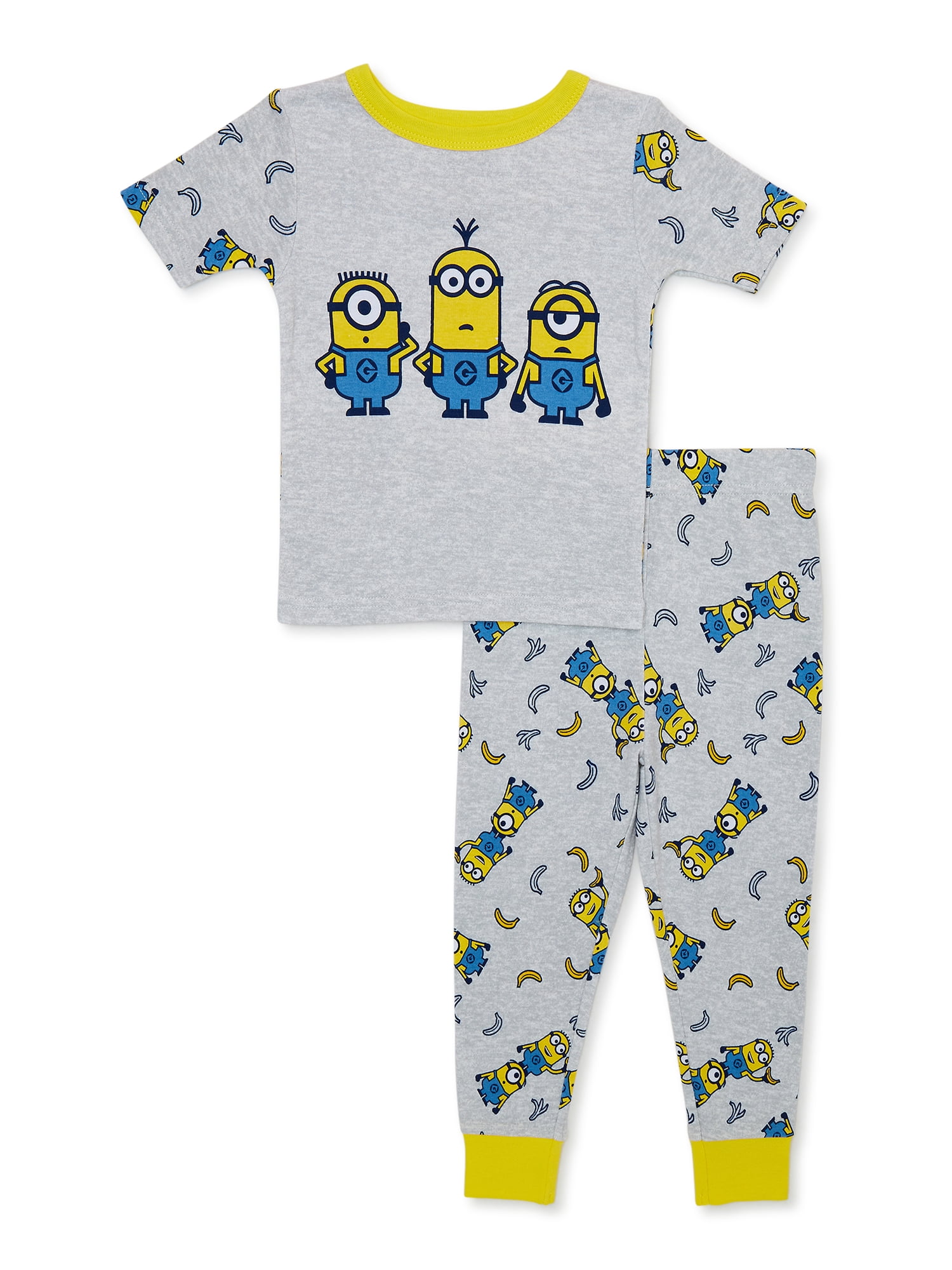 Character Toddler Snug-Fit Pajama Set, 2 Piece, Sizes 12M-5T - Walmart.com