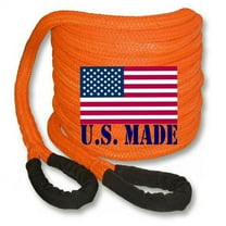 U.S. made 1 inch X 10 ft KINETIC RECOVERY ROPE (Snatch Rope) MILITARY ...