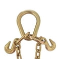 Tow Chain J-hooks V-chain Flatbed Truck Rollback Wrecker Carrier 5/16 ...