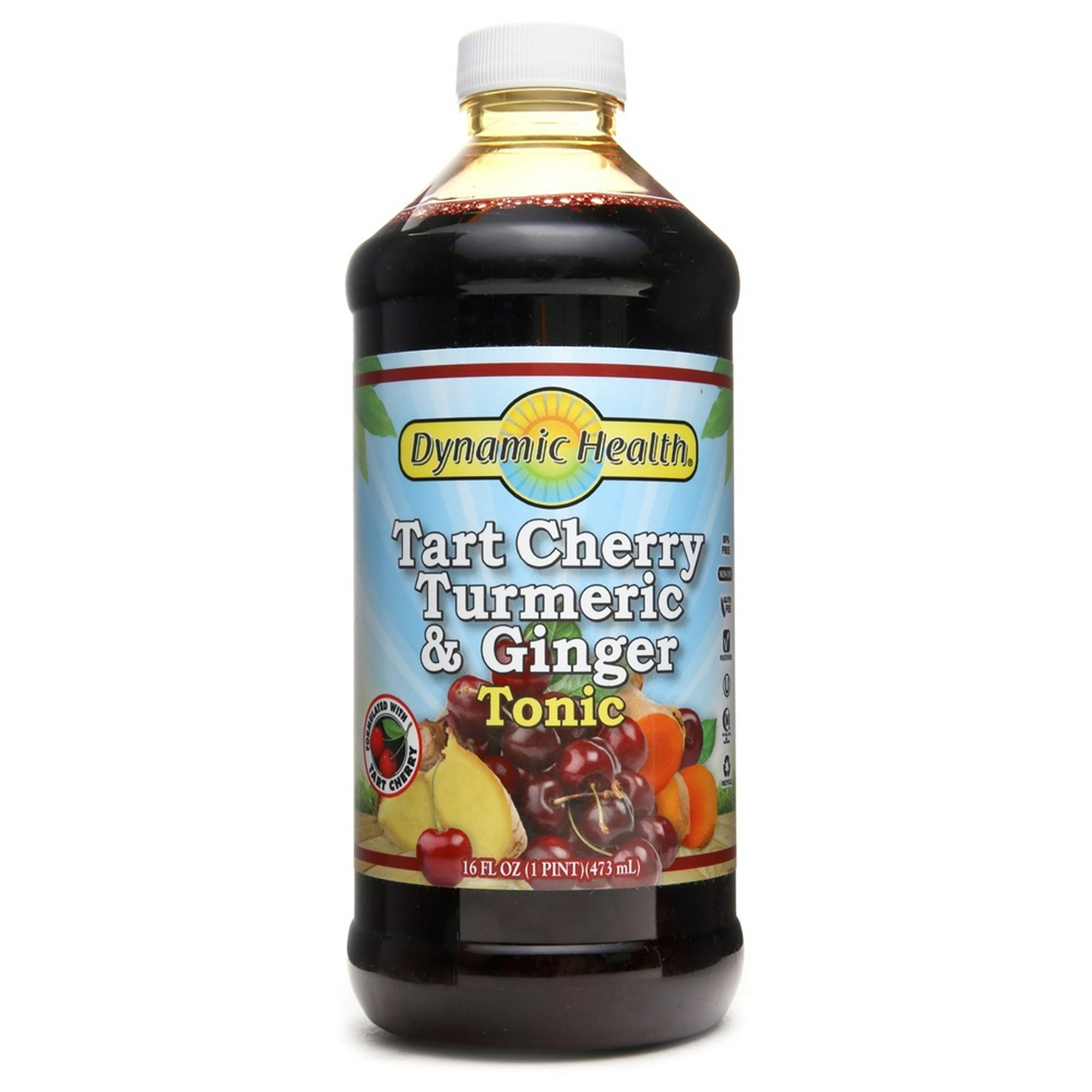 Click here for Dynamic Health - Tart Cherry Turmeric & Ginger Ton... prices