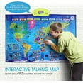 BEST LEARNING i-Poster My World Map Interactive Educational Toy ...