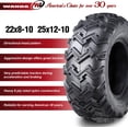 WANDA ATV/UTV Tires 22x8-10 Front & 25x12-10 Rear 6PR, Set 4 - Walmart.com