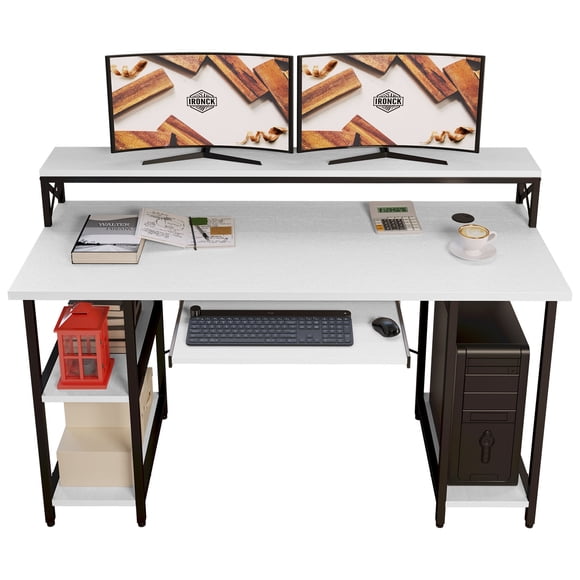 Computer Desks with Keyboard Trays