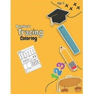 Tracing letters and numbers - a colour and trace book!: Learning ...