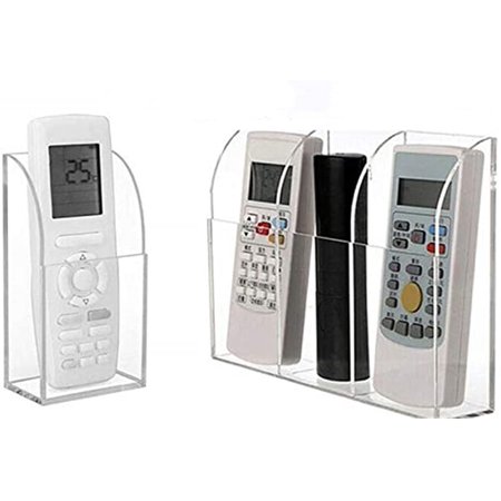 Acrylic Remote Control Controller TV Guide Tidy Caddy Holder and TV ...