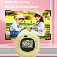 Yellow Children'S Digital Instant Camera Yellow High Definition Student ...