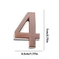 SSZMDLB under $5 House Numbers, House Numbers, Self-Adhesive Metal ...