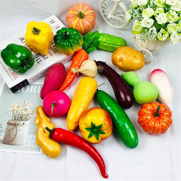 Artificial Carrot Simulation Foam Vegetable Home Table Centerpiece Fake ...