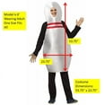 Rasta Imposta Bowling Pin Halloween Costume, Adult, Unisex, One Size ...