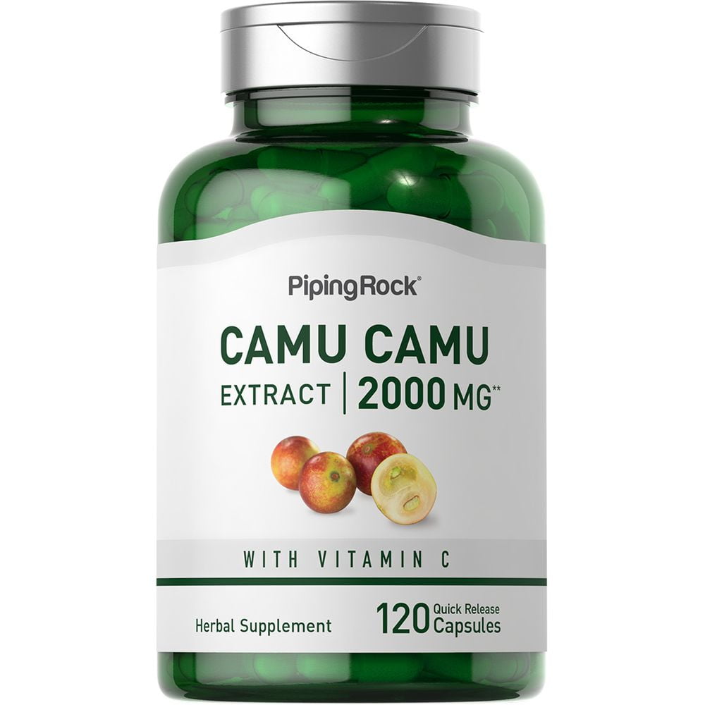 Camu Camu Extract 2000 mg | 120 Quick Release Capsules | Non-GMO ...