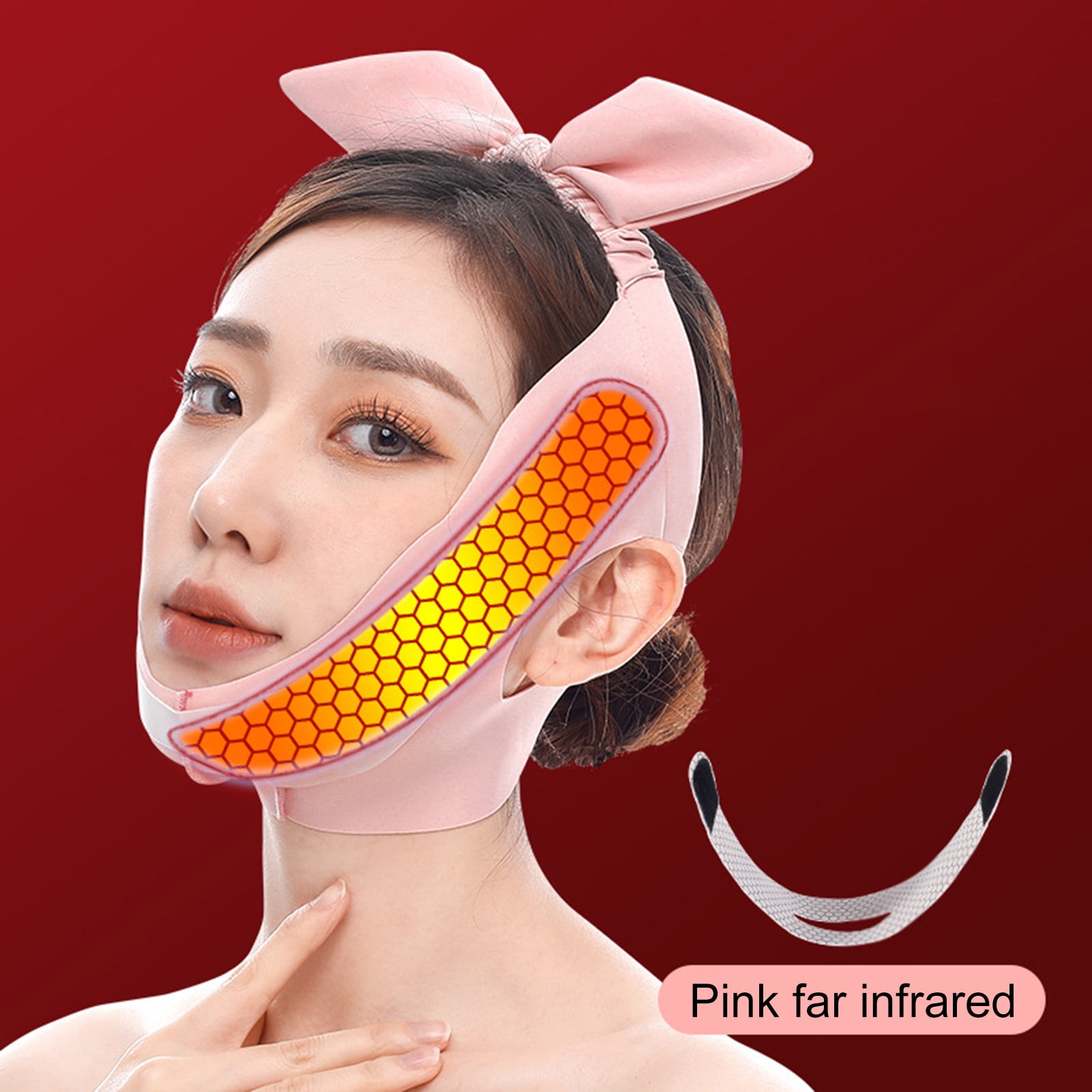 Happy Date Reusable V Line Mask Facial Slimming Strap Double Chin