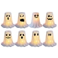 1PC F Minibee Lighted Telescopic Ghost Candy Holder Halloween Decor for ...