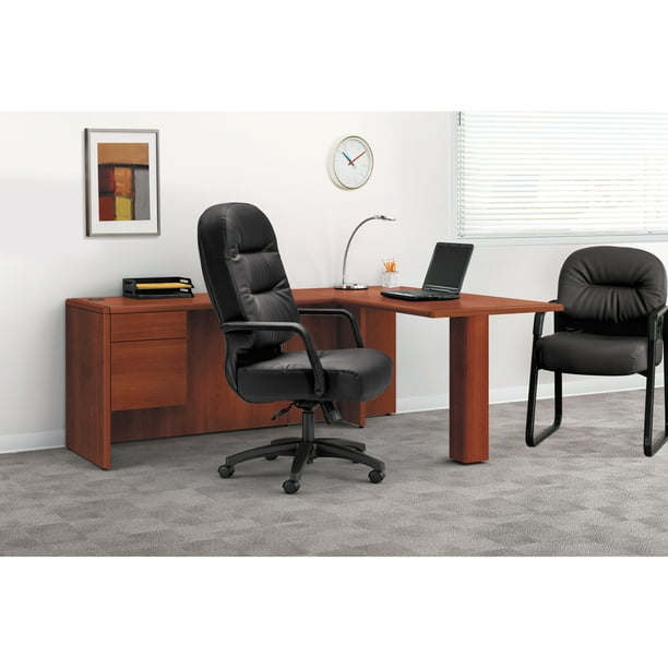 HON 10700 Series Desk, 3/4 Height Double Pedestals, 72 x 36 x 29 1/2 ...