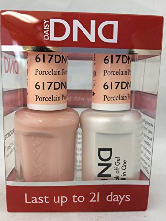 DND Nail Polish Gel & Matching Lacquer Set (617 - Porcelain) - Walmart.com