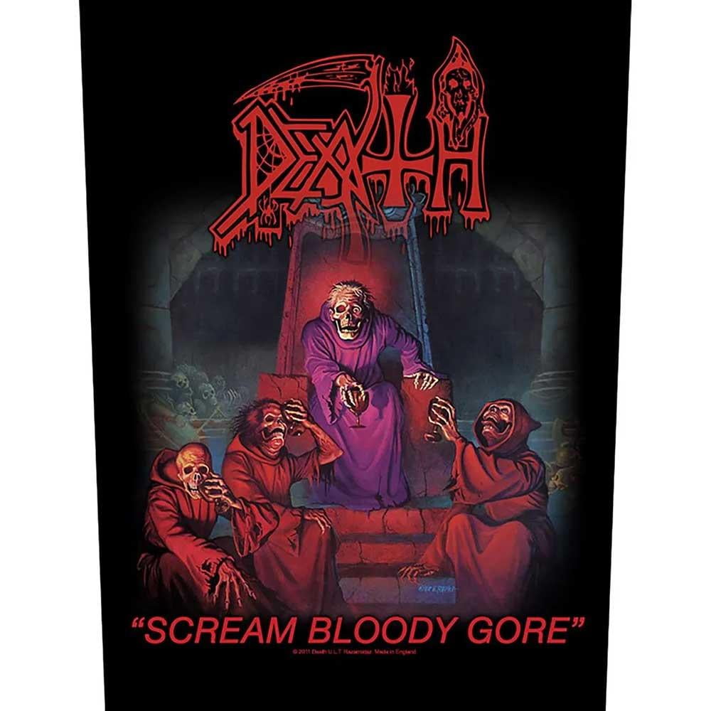Death - Parche Scream Bloody Gore (Negro, Rojo) | Walmart en línea