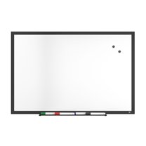 Large Magnetic Dry Erase Board with Aluminum Frame, 36 x 24, White ...