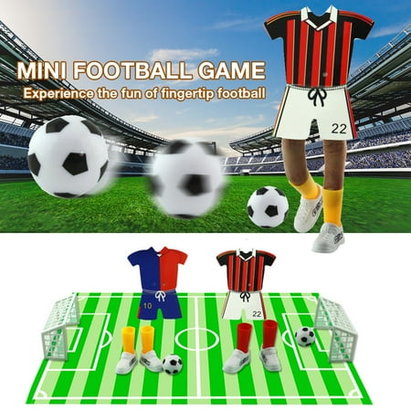 Mini Soccer Game Finger Toy Football Match Funny Table Game Set with ...