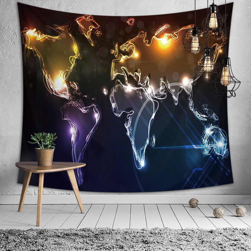 Lighting 3D World Map - Walmart.com