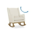 Delta Children Hanover Rocking Chair, Cream/Acorn - Walmart.com