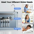 Vortopt Water Filter System with Faucet 0.01 Micron Ultrafiltration ...