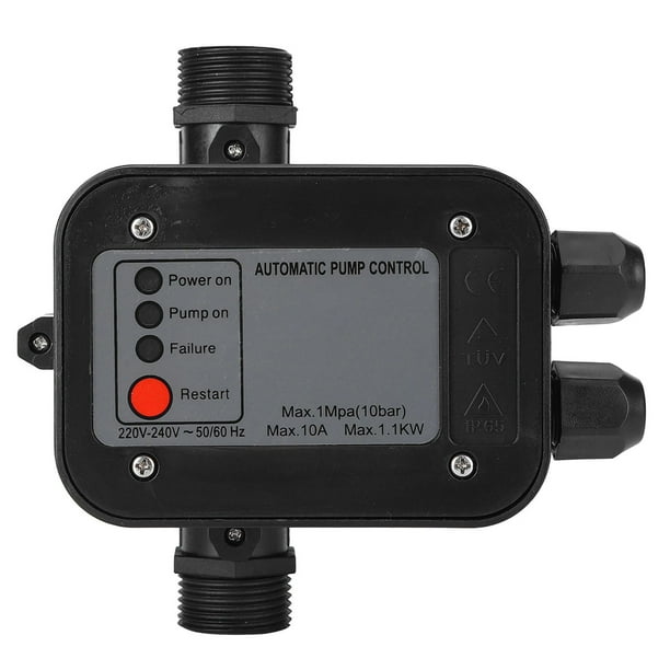 220V Black Self priming Water Pump Pressure Switch Automatic Pressure ...