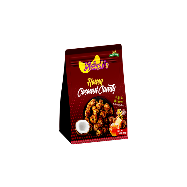 Nickels Food Honey Coconut Candy, 3.5 Oz - Walmart.com