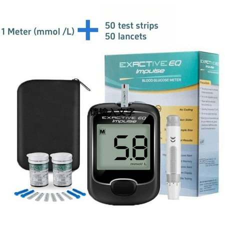 Smart Digital Display Glucometer Portable Blood Sugars Test Kit With ...
