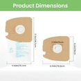 24 Pack Style MM Vacuum Bags Compatible with Eureka Mighty Mite 3670 ...