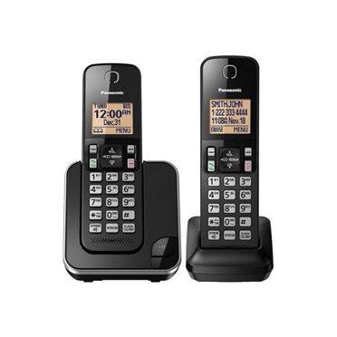 AT&T EL52219 2 Handset Answering Corded/Cordless Phone System - Walmart.com