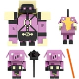 "Mattel Minecraft Legends Nether Invasion Action Figures, 4-Piece Pack ...