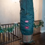 TreeKeeper Large Upright Tree Storage Bag w/ Rolling Tree Stand ...